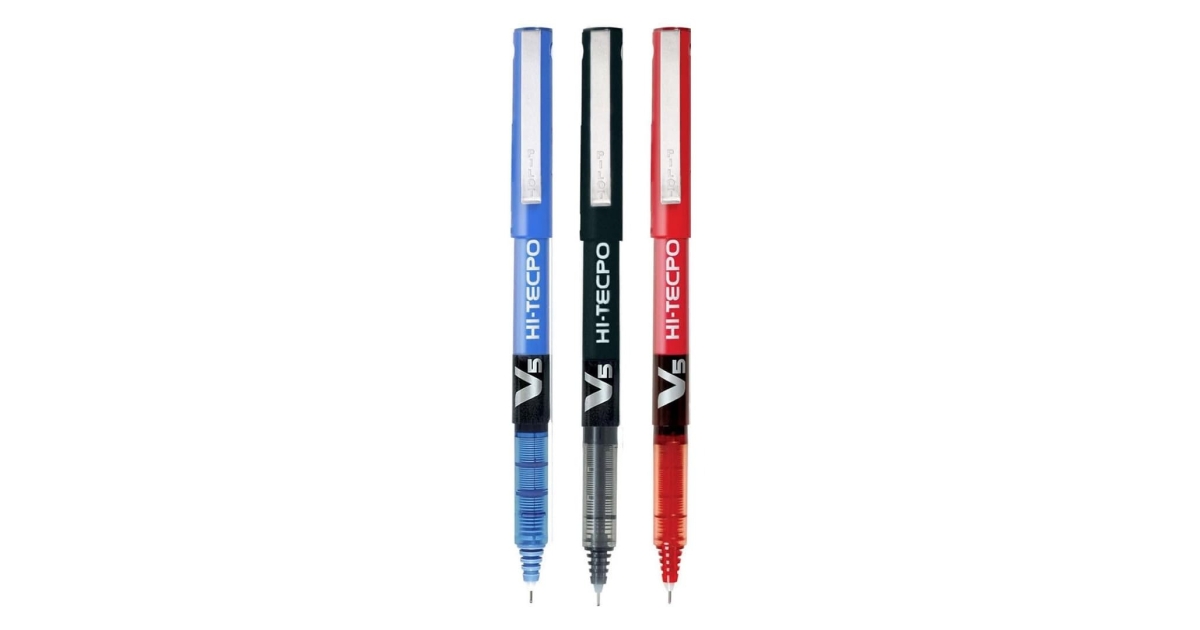 Pilot Hi Tecpoint V5 Extra Fine Point Pure Liquid Ink Roller Ball Pen ...