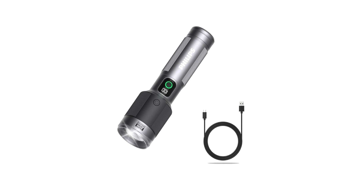 PHILIPS Emergency Light Rechargeable, 60W Handheld Torch | LX INDIA